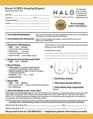 For Providers - HALO MRI Center & Breast Center
